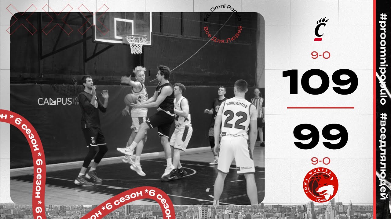 Cincinnati Bearcats vs Iowa Wolves PT Love - YouTube