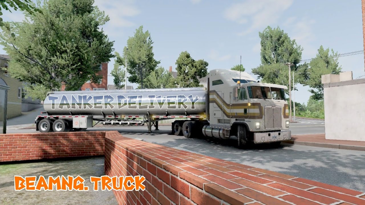 BeamNG.drive Scenario: Tanker Delivery - YouTube