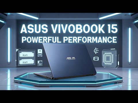 ASUS Vivobook 15 | Intel Core i5 13th Gen | Premium AI Product Ad | KDV Creations
