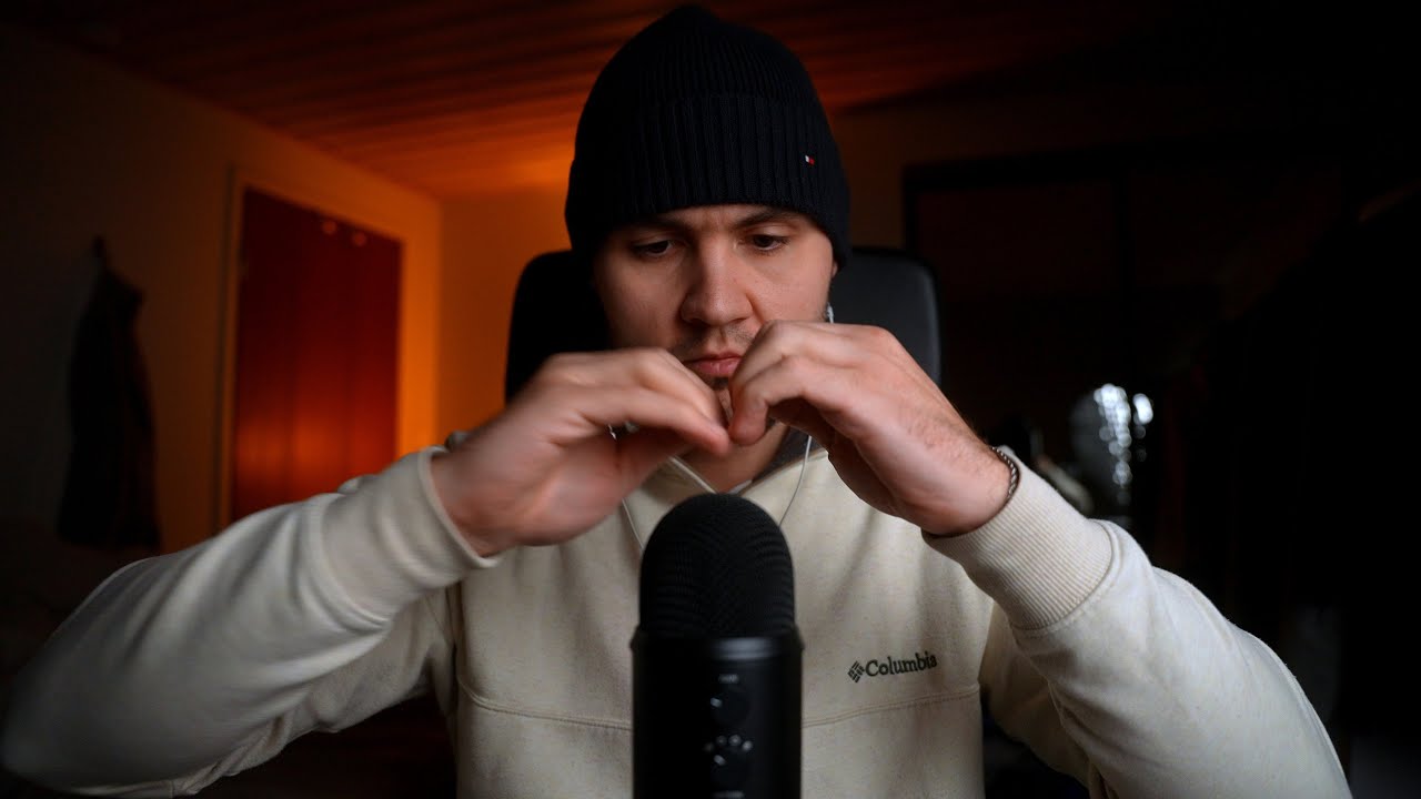 ASMR hand sounds and tapping - YouTube