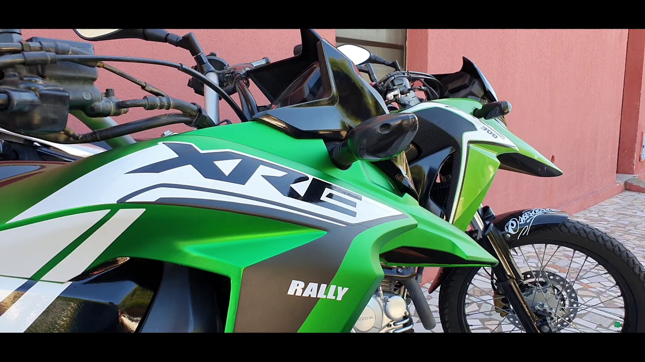 Xre 300 novas cores - YouTube