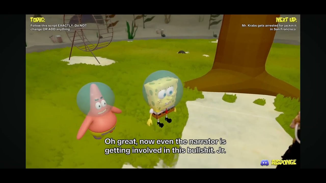 The Greatest AI SpongeBob moment ever - YouTube