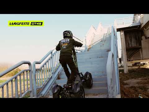 Langfeite GT4S Climb Stairs #langfeite #electricscooter #atv