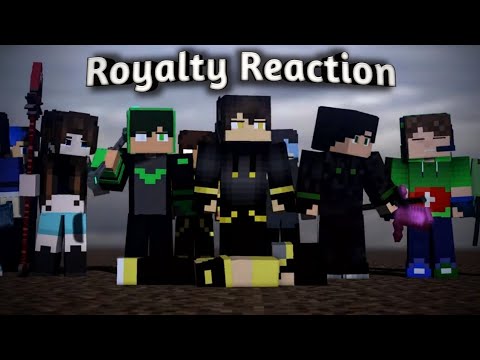 Reacting To "Royalty" Minecraft Animation by Shadow Creeper - YouTube