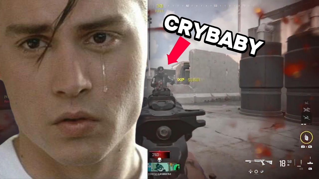 Cry baby on their team #cod #codmodernwarfare3 #videogame - YouTube