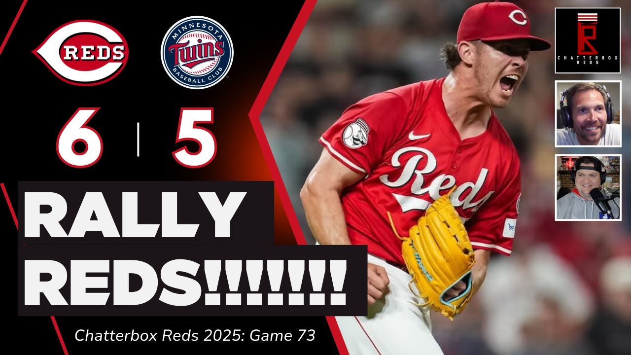 Cincinnati Reds STAY HOT in COMEBACK WIN vs Minnesota Twins | Reds ...