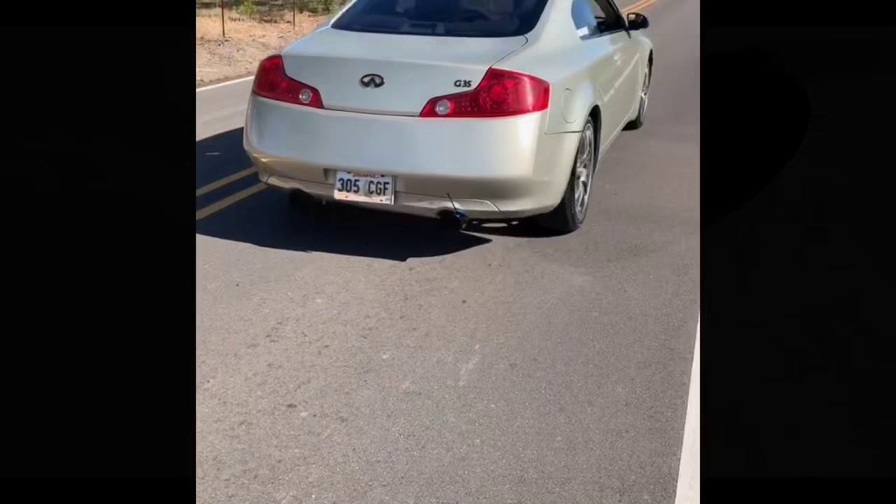 2005 G35 Spec-D True Dual exhaust - YouTube