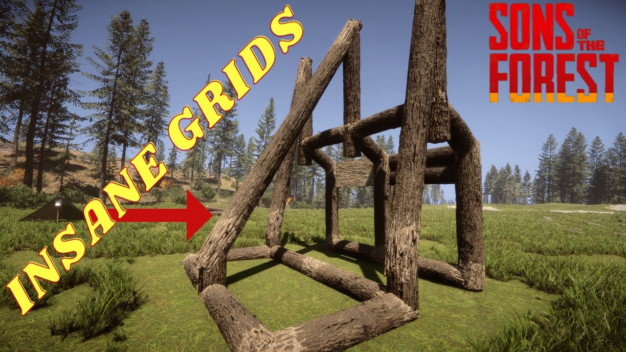 INSANE Building Snap Points | Sons of The Forest - YouTube