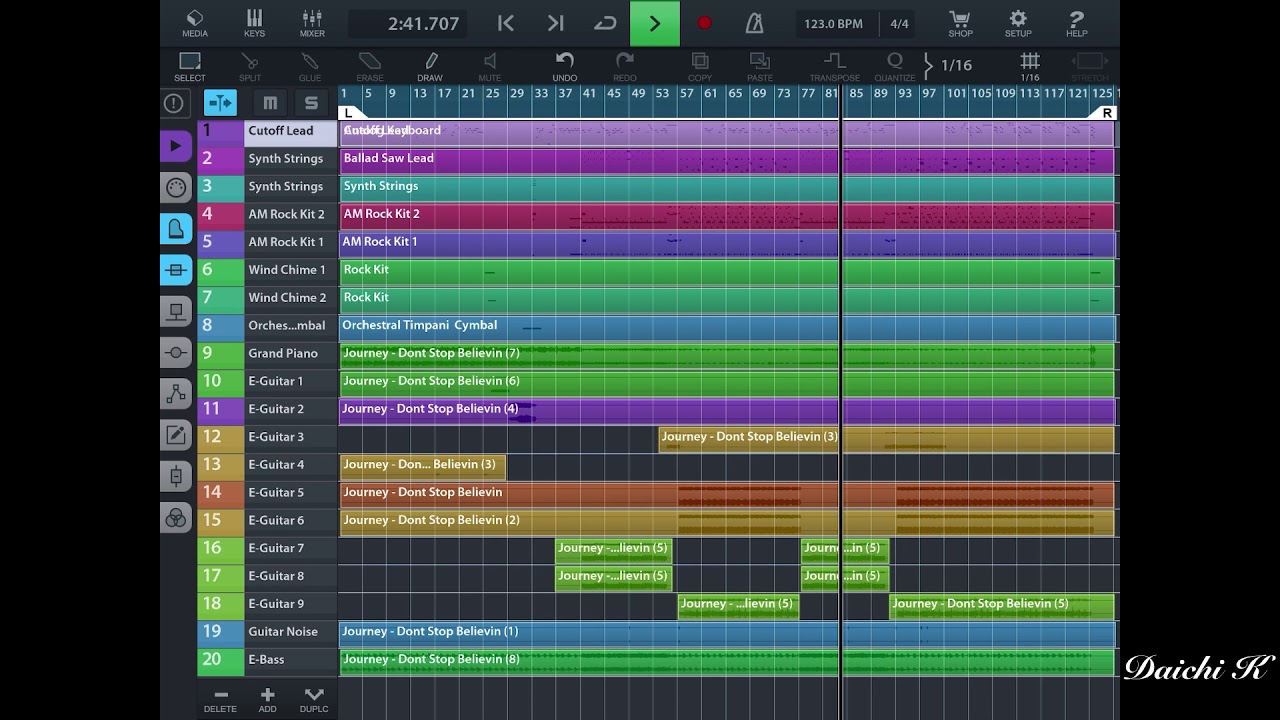 【MIDI打ち込み】Journey - Don’t Stop Believin’ - YouTube