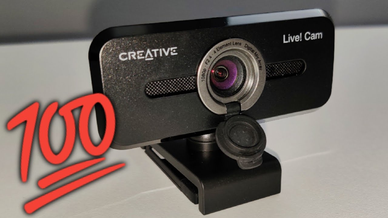 Creative V2 Webcam Quick Review - YouTube