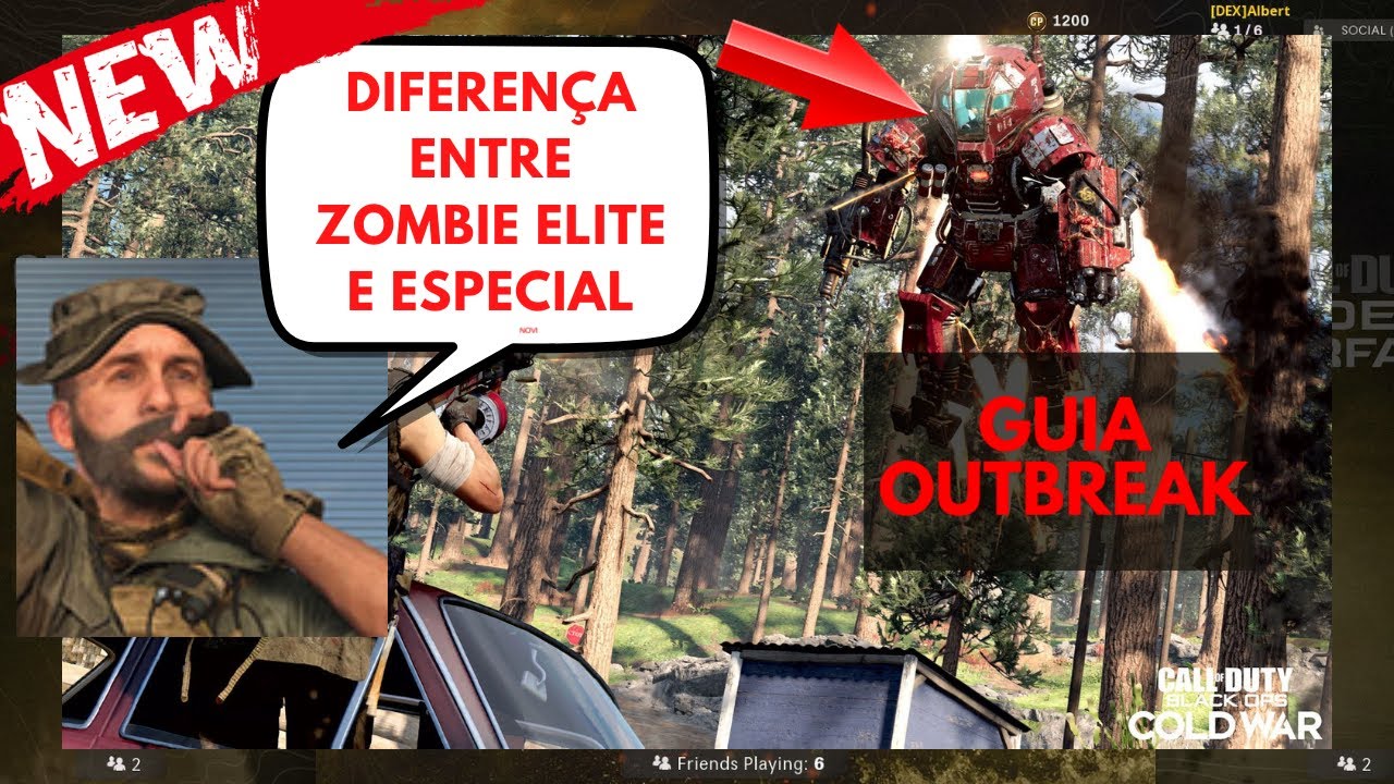 COD Cold War Outbreak - Guia Outbreak - Zombie elite e especial - YouTube