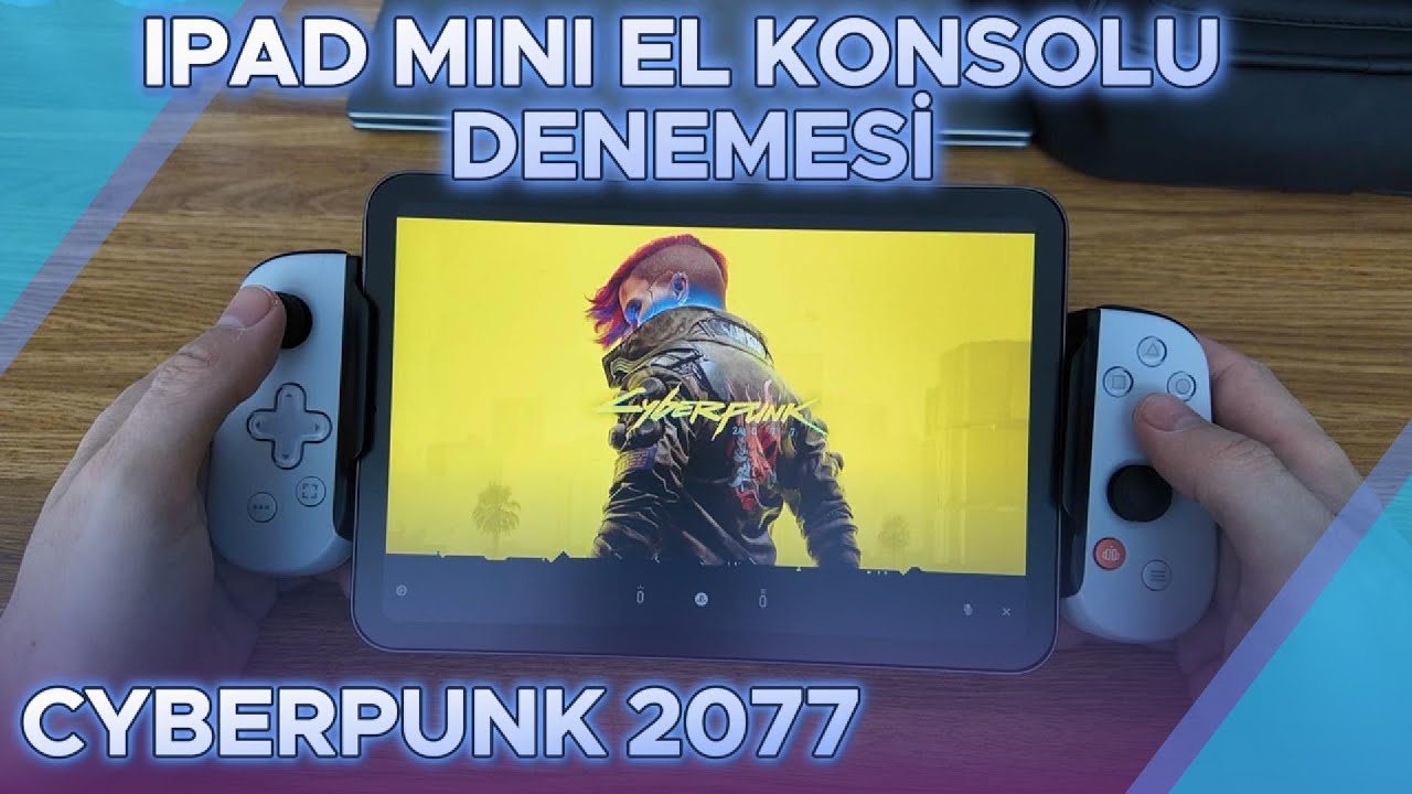iPad Mini + Backbone One ile Cyberpunk 2077! Gerçek Bir El Konsolu ...