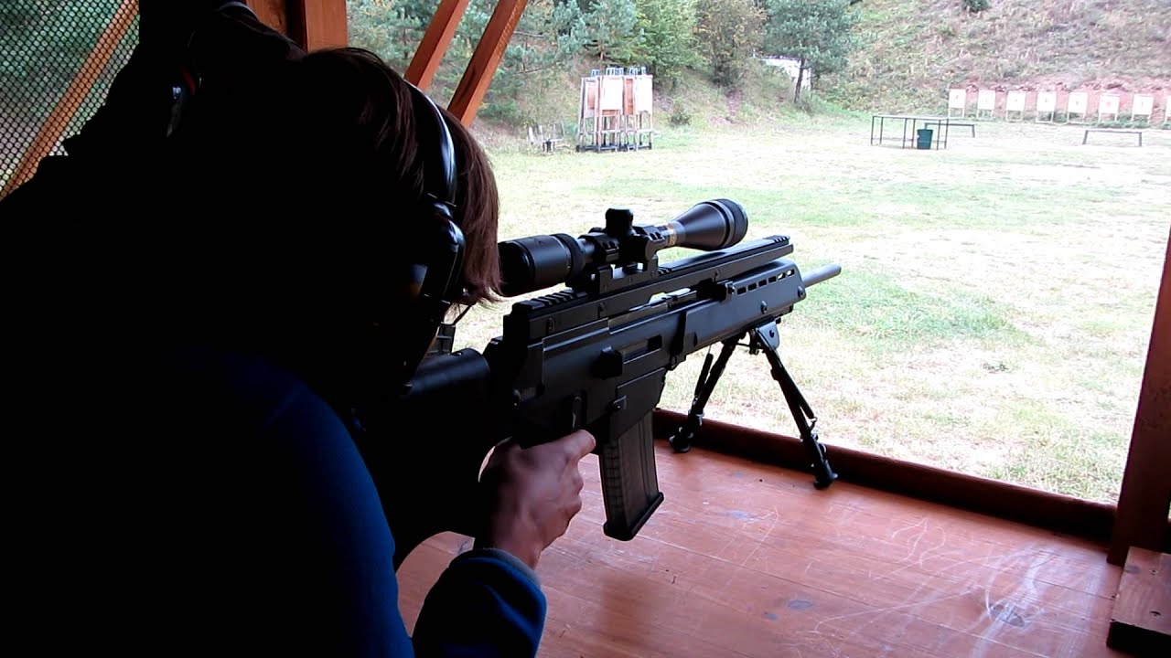 Karabinek H&K SL-8 - YouTube