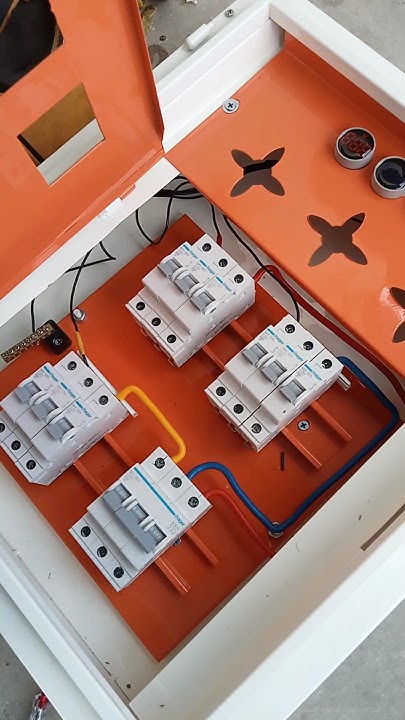 Easy Electrical DB Box Connection|3 phase distribution board wiring |Db box wiring and ...
