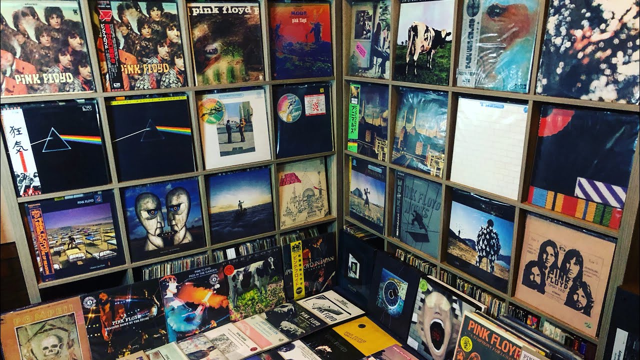 Pink Floyd Vinyl Record Collection Japanese Pressings Audiophile And