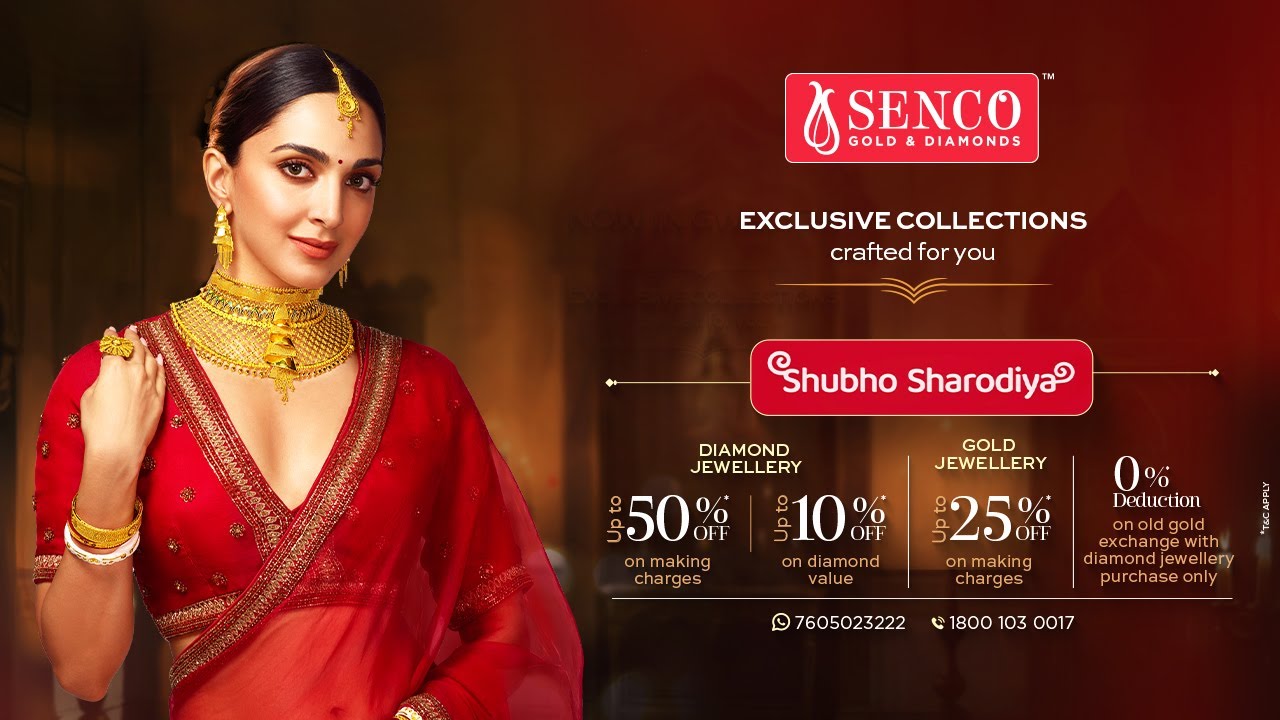 Shubho Sharodiya from Kiara Advani and Senco Gold & Diamonds | Festive ...