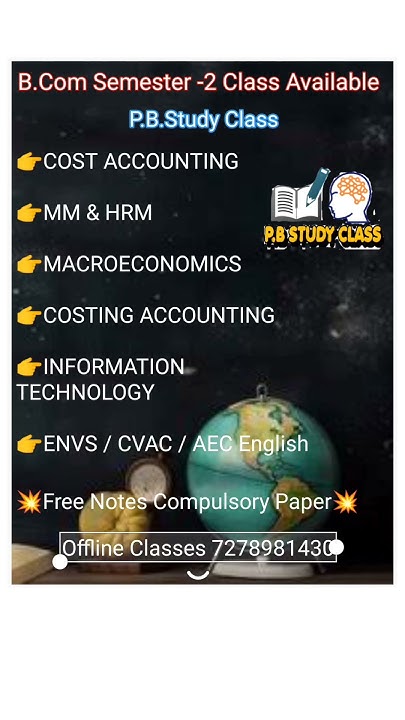 Best Books for Bcom 2nd Semester | Best books for Bcom | CU Bcom 2nd Semester Books | Books For ...