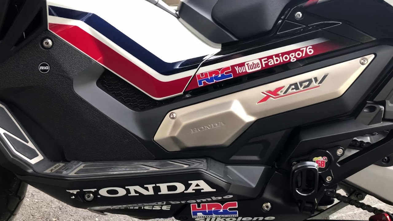 Honda X-ADV 750 HRC Sponsor Upgrade!! #motorcycle #honda #xadv750 # ...