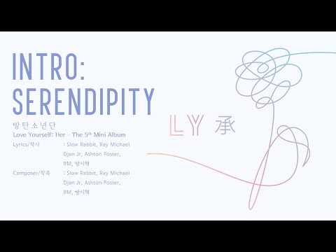 BTS (방탄소년단) - Intro : Serendipity [LYRICS HAN-ROM-ENG]