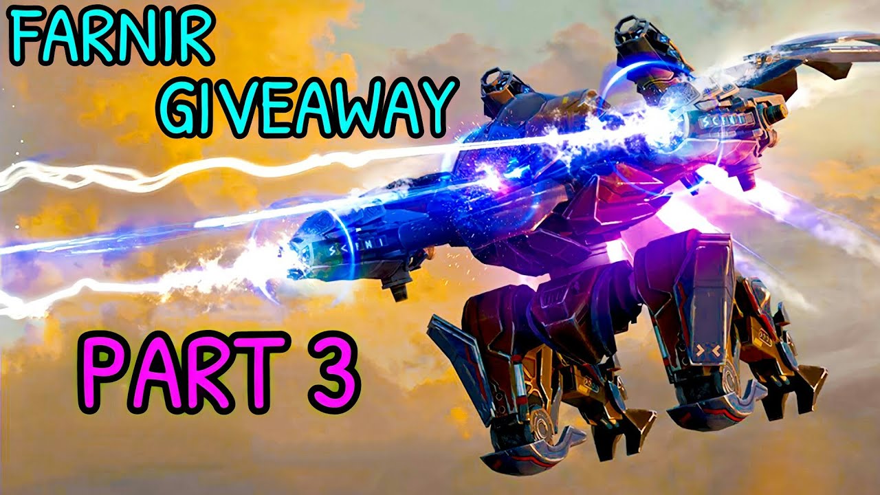 FAFNIR Giveaway Part 3 & Fafnir Gameplay - War Robots WR - YouTube