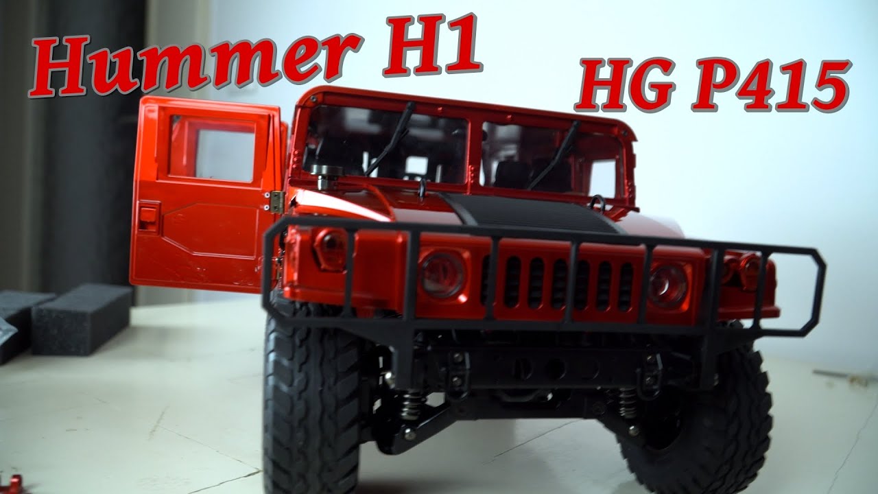 [Unboxing] Scale American Hummer H1 - Trasped HG P415 - YouTube