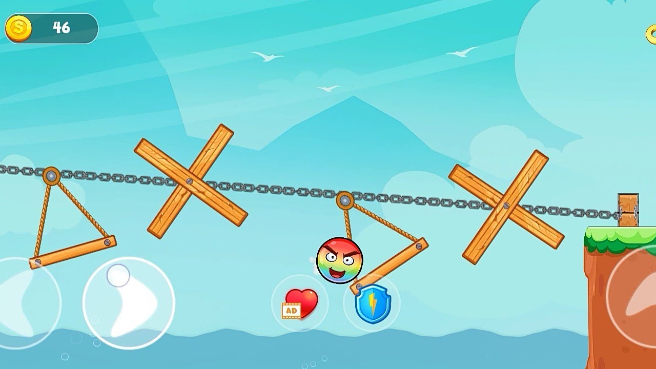 ball game, Rainbow Ball Adventure ball game | android gameplay | - YouTube