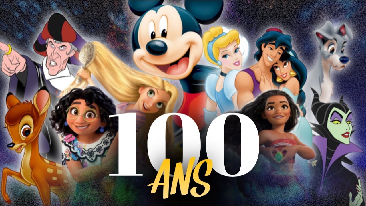 100 ans des Walt Disney Animation Studios : Hommage. - YouTube