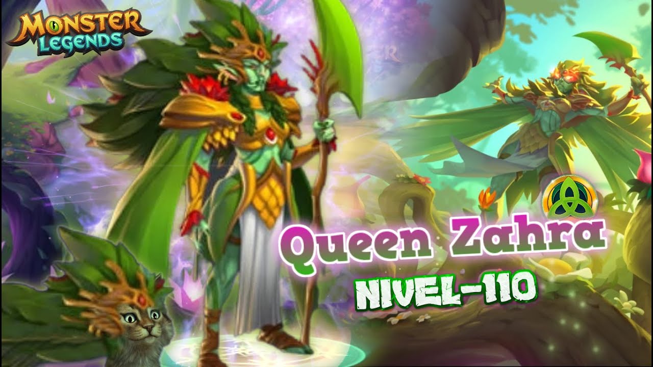 QUEEN ZAHRA+ HISTORIA🍃 (LV 110 con TALENTO) ATACANTE SOPORTE-ES TOP?🤨 ...