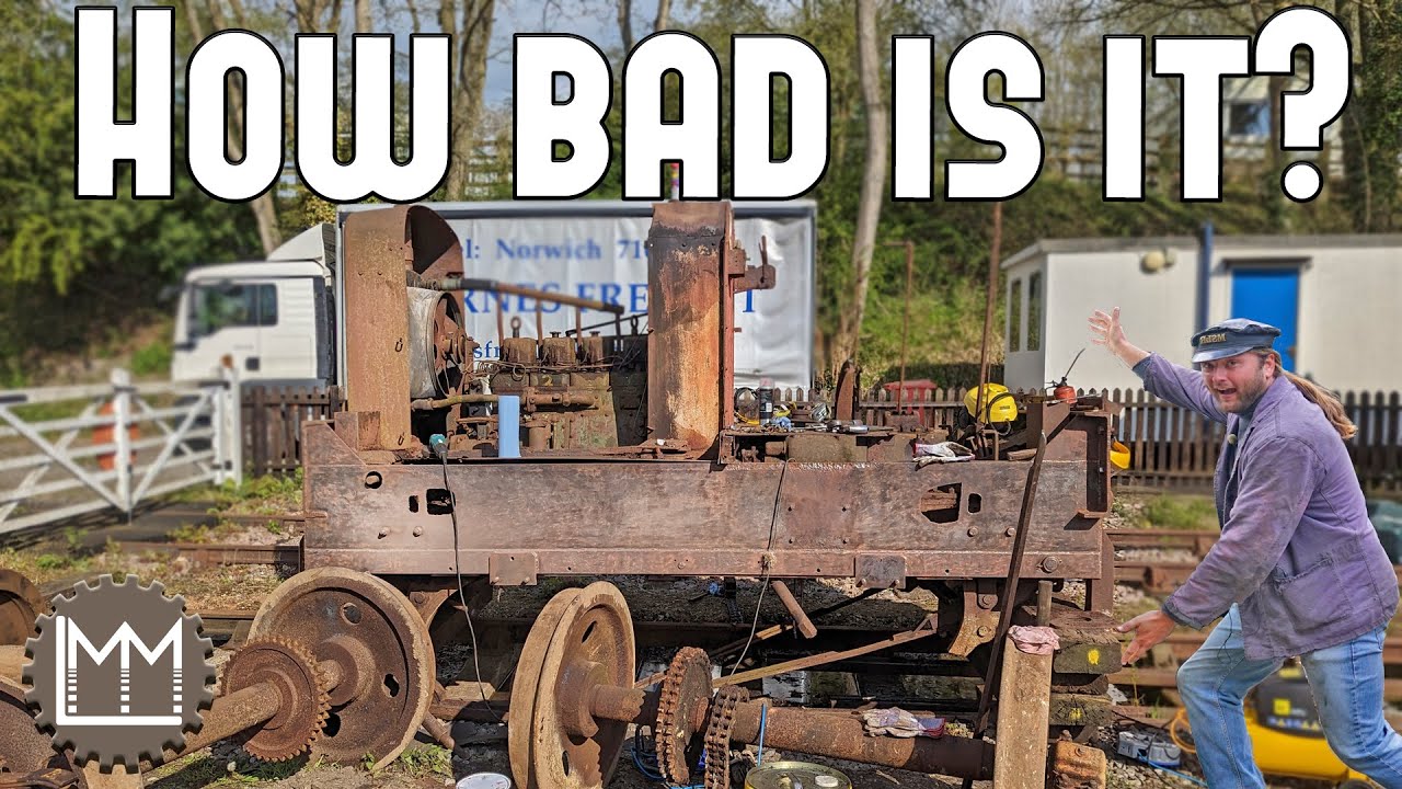 An in-depth look at the Locomotive Saved from Scrap! - YouTube