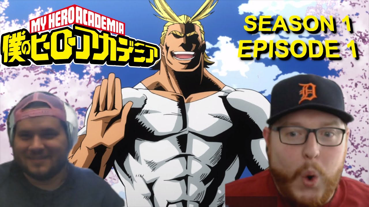 IS THAT PICCOLO?! | My Hero Academia - Fat Guys React | S1 Ep. 1 ...