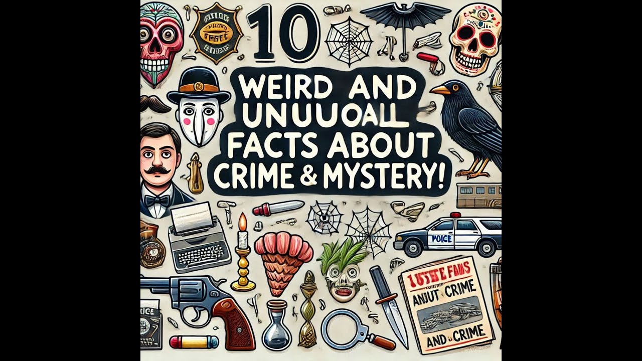 10 Weird and Unusual Facts About Crime And Mystery! #mystery #top10 # ...