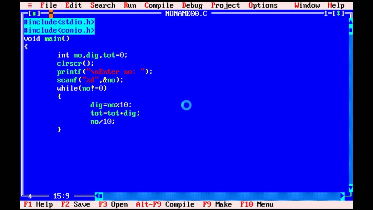 C Programming Tutorial 5 Digit Sum Youtube