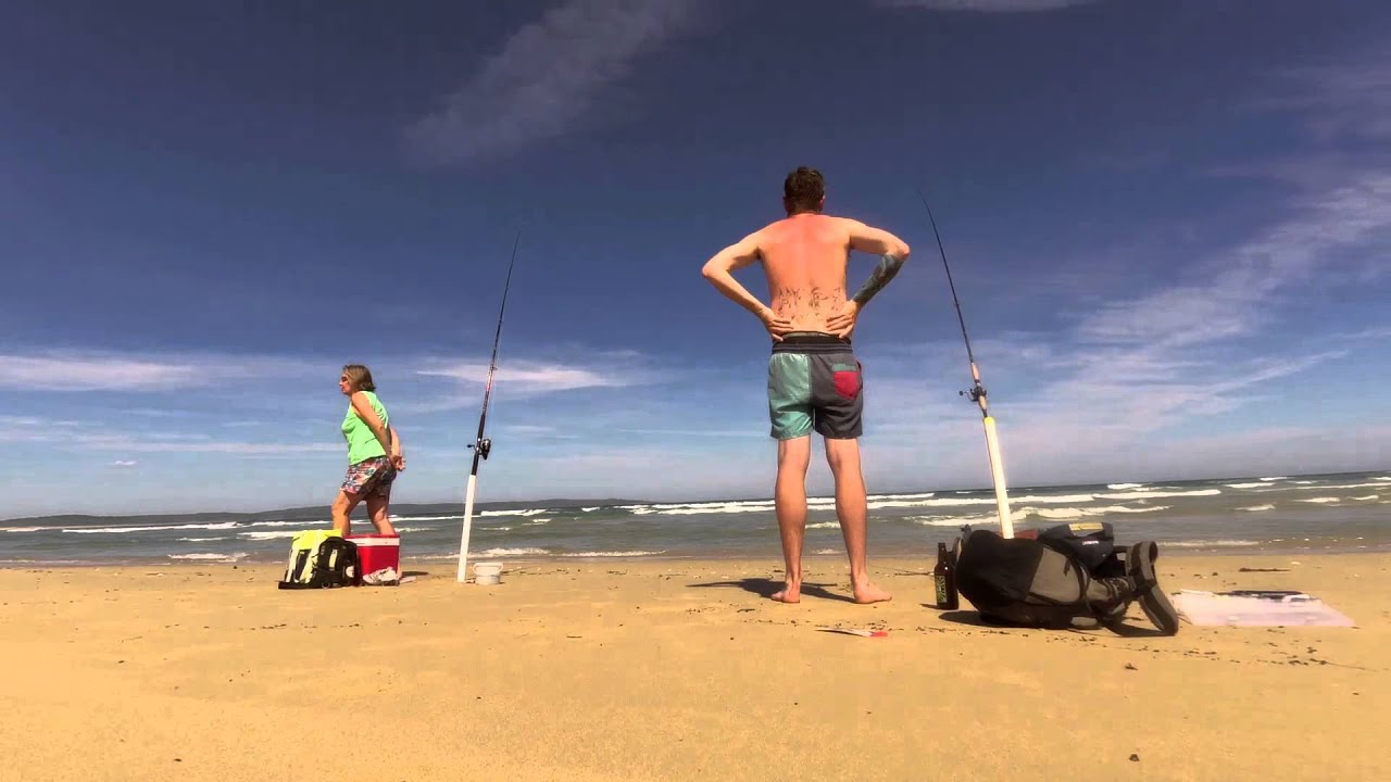 Beach Casting at Jervis Bay - YouTube