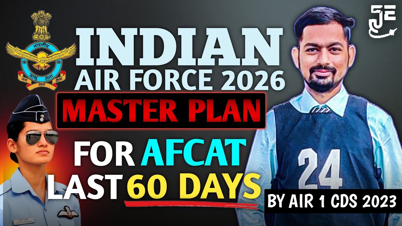 Last 60 Days Strategy For AFCAT 1 2026 || How to Score High || How I ...
