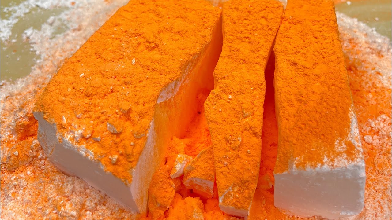 Soft BSN with orange mica powder🧡 - YouTube
