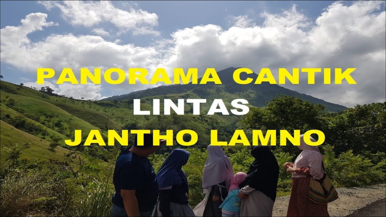 Panorama Cantik Lintas Jantho Lamno - YouTube