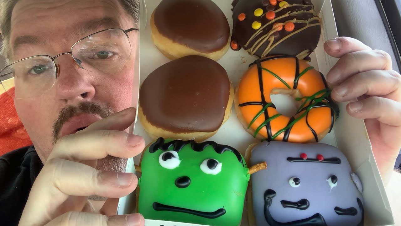 Too Sweet : Krispy Kreme Halloween Donuts Frank Drake , Drizzle Classic ...