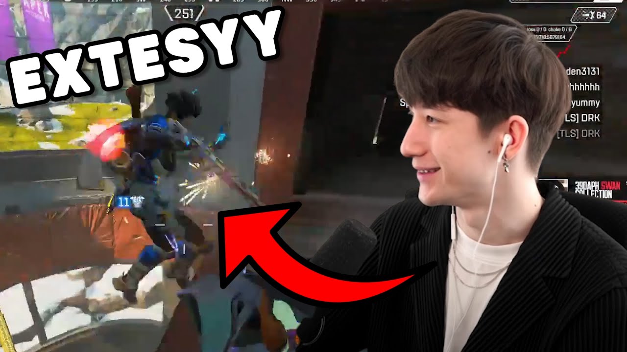 when ACEU returns to apex and runs into Extesyy in casuals! - YouTube