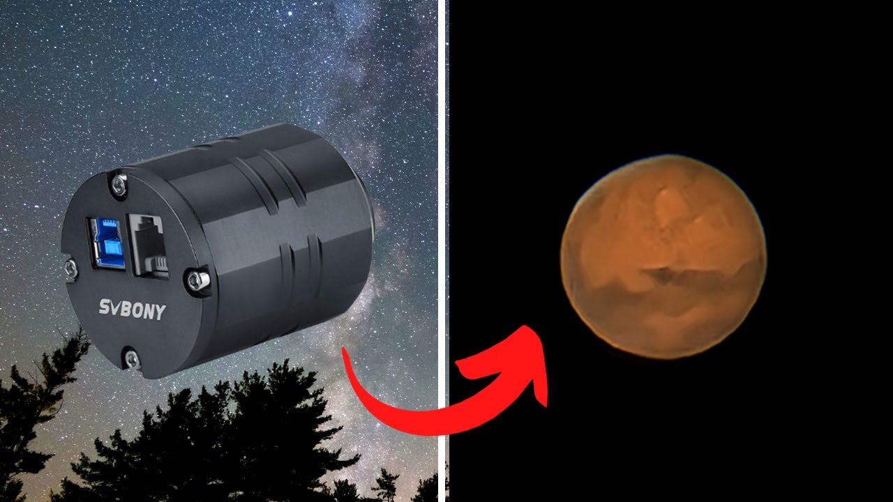 I Photographed The Planet MARS From My Backyard! - YouTube