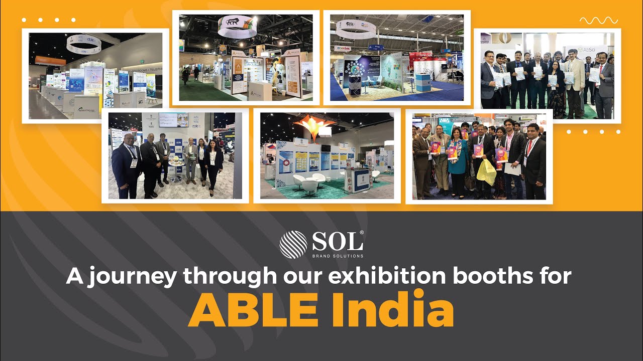 Showcasing Excellence: Our Exhibition Booths for ABLE India. - YouTube