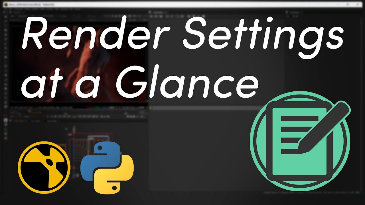 Write to BD Tools | Demo Video – Check Render Settings at a Glance in ...