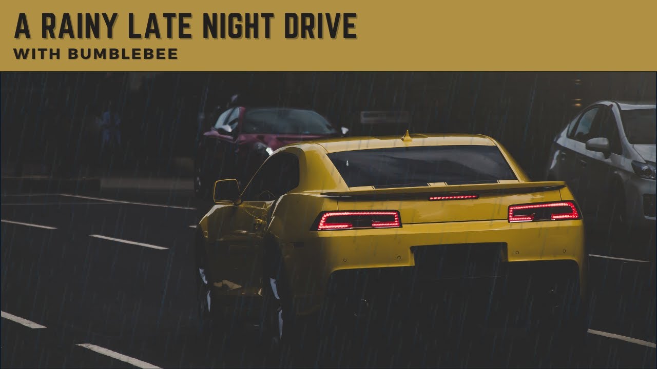 A Rainy Late Night Drive with Bumblebee || Transformers: Robots in ...