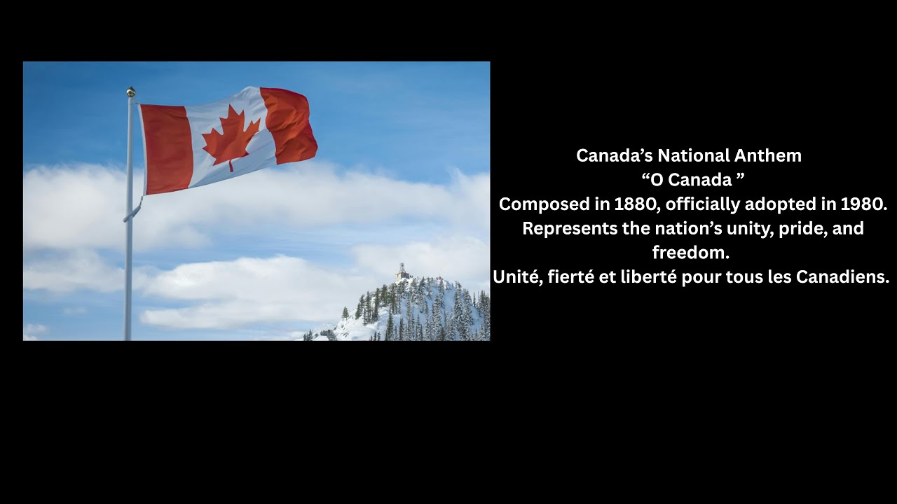 O Canada – Canadian National Anthem | Lyrics | 🇨🇦 - YouTube