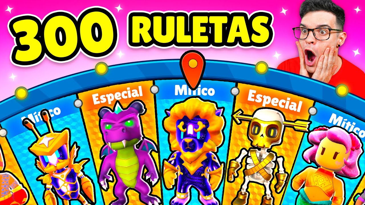 COMPRO x300 RULETAS MÍTICAS en STUMBLE GUYS 0.51!! - YouTube