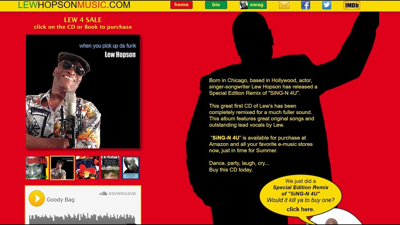 Lew Hopson Singer Songwriter Actor Interviewed on You Tube - YouTube