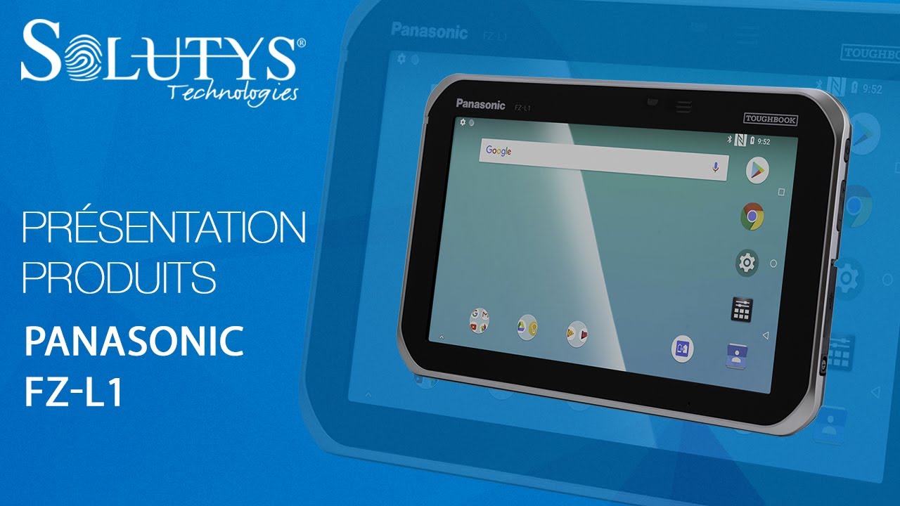 Tablette industrielle Panasonic Toughbook FZ-L1 - YouTube