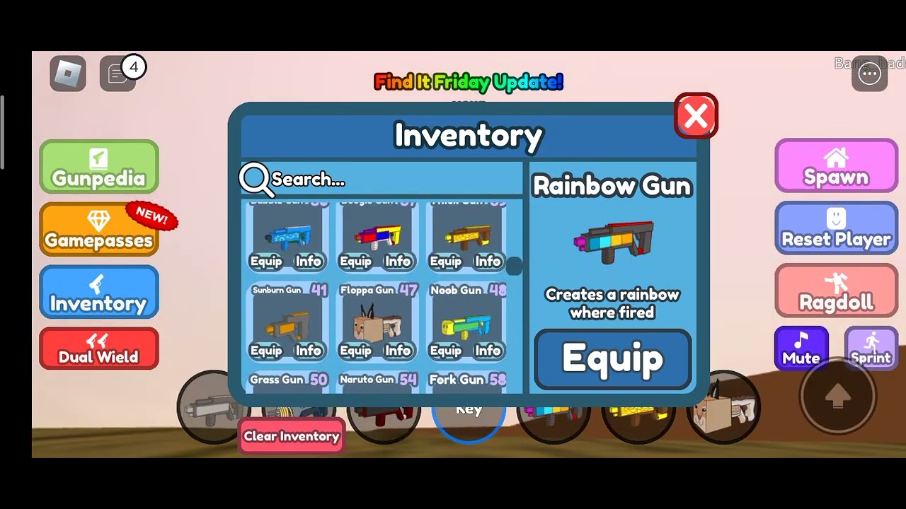 How to get the Floppa Gun and Hog Rider Gun in Admin guns Roblox - YouTube