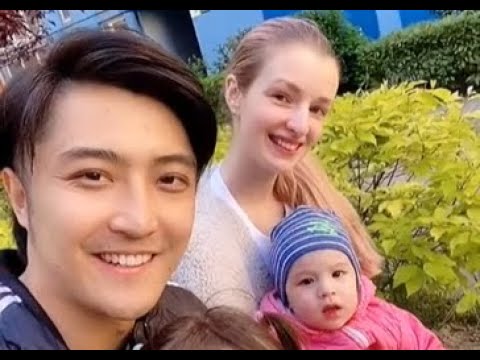 Половина української крові, половина китайської крові.Mixed race Half ...