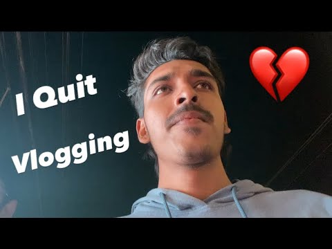 NO MORE VLOGS I QUIT VLOGGING | LAST VLOG - YouTube