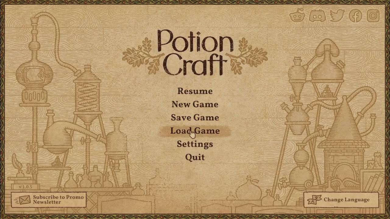 Potion Craft 2022 Episode 13, Collect Very Big Experience Book on the Alchemy Map - YouTube